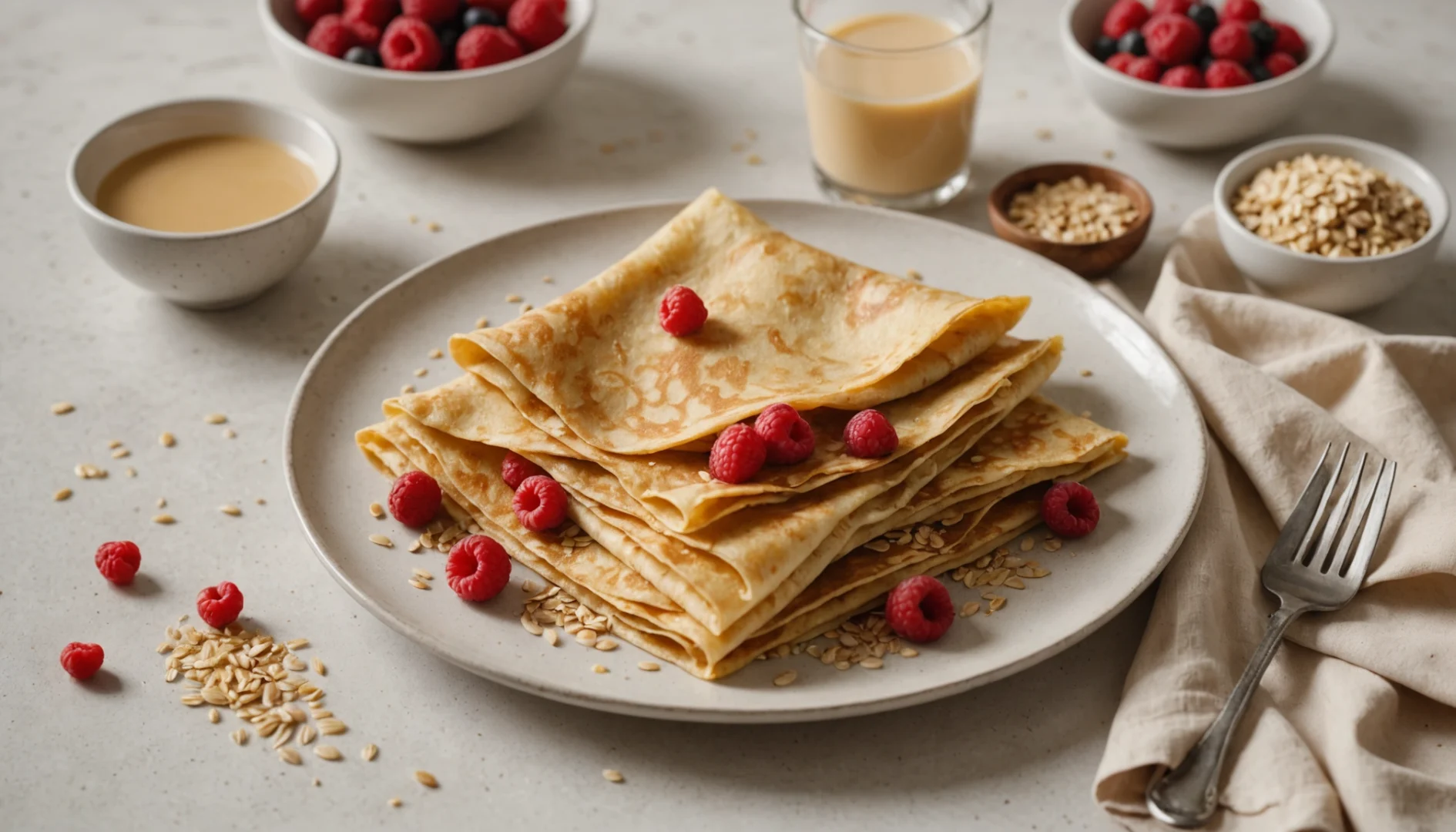 Crêpe au lait d'avoine pour bébé : douceur gourmande et bienfaits uniques